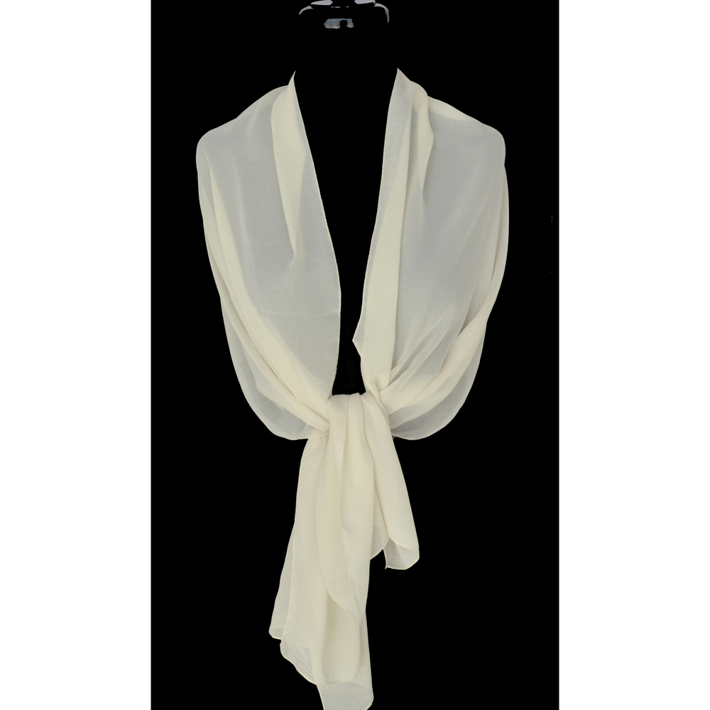 Evening Chiffon Scarf Shoulder Wrap Shawl Party Formal Wedding Shawl ...