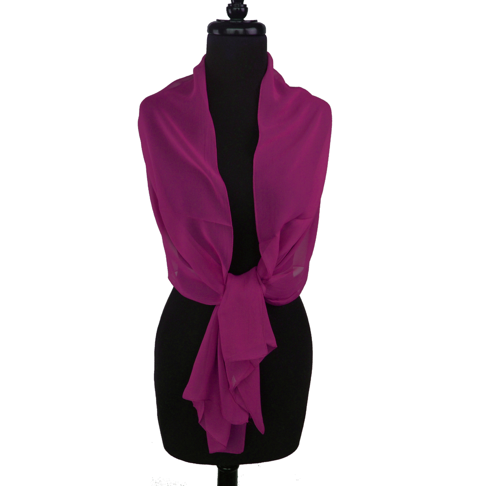 Evening Chiffon Scarf Shoulder Wrap Shawl Party Formal Wedding Shawl ...