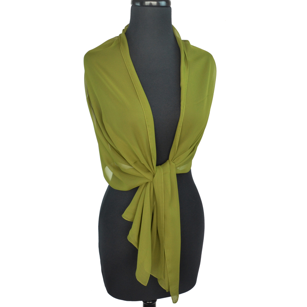 Evening Chiffon Scarf Shoulder Wrap Shawl Party Formal Wedding Shawl ...